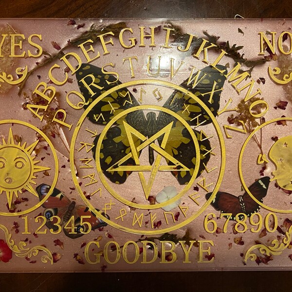 CUSTOM Handmade Spirit Board, Custom Spirit Board, Custom Talking Board ...