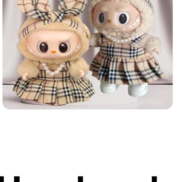 Handmade Labubu Crochet Cloth, Playfull Pig Design, Gift for Her - Etsy