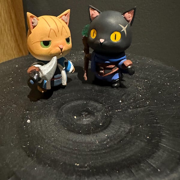 Handmade Bunny Wizard, Polymer Clay Rabbit, Handcrafted Art Toy, Cute ...