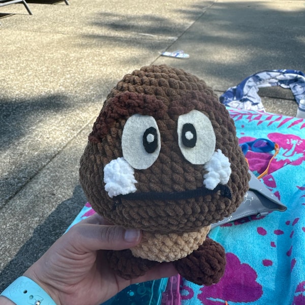 CROCHET PATTERN - Goomba Super Mario Bros - PDF File- English, French ...
