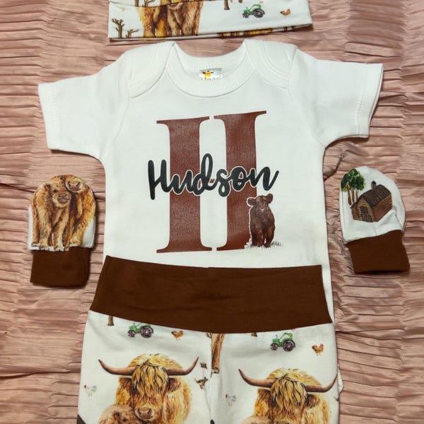 Turkey Boys Thanksgiving Outfit, Truck Thanksgiving Outfit, Infant ...