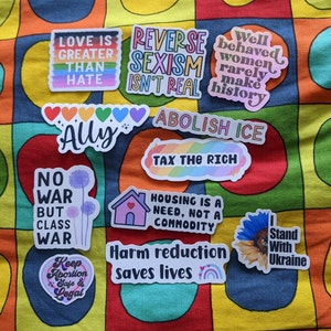 Fight for Those Without Your Privilege Liberal Stickers | Etsy