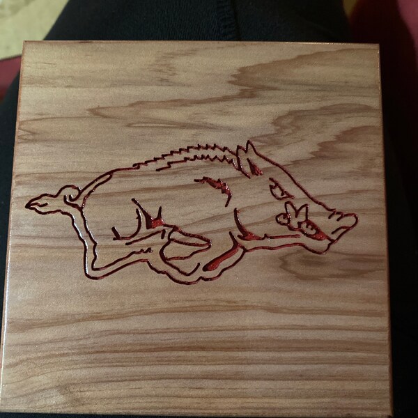 Arkansas Razorback Football Sign Wall Decor WPS Go Hogs WOOO Pig Sooie ...