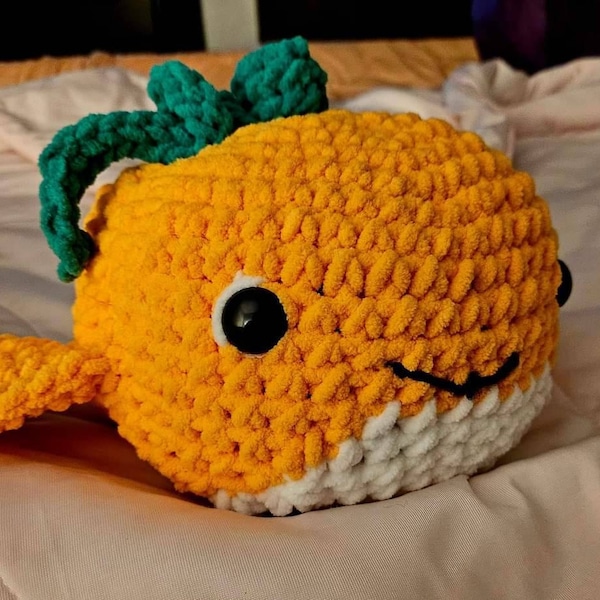 Whale Pumpkin Crochet Pattern, Pumpkin Crochet Pattern, Amigurumi ...
