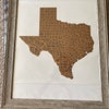 Texas Scratch off Travel Map by Mappinners - Etsy