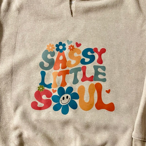 Sassy Little Soul Png, Little Soul Sublimation PNG Design, Girls PNG ...
