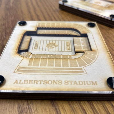 Cincinnati Reds Fan Gift set of 2 3D Wood Coaster Engraved - Etsy