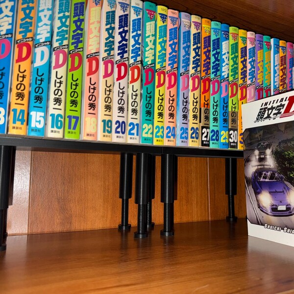 Shelf Riser for Displaying Two Rows of Books on a Single Shelf ...