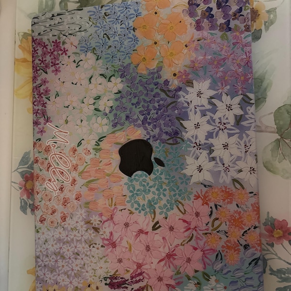 Colorful Flowers MacBook Case for MacBook Pro 13 Inch Mac Air 15 13 ...