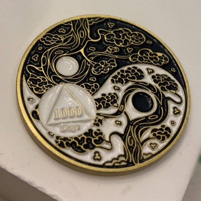 Dr Bob Rx Prescription Bronze Chip AA Always Remember It - Etsy