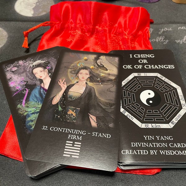 Book of Changes Oracle Deck. I-ching Oracle - Etsy
