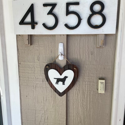 Labrador Retriever Welcome Sign Wood Berry Wreath English Lab Rustic ...