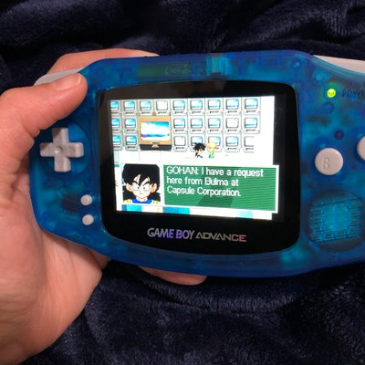 Glacier Blue Nintendo Gameboy Advance Backlit IPS V2 GBA - Etsy