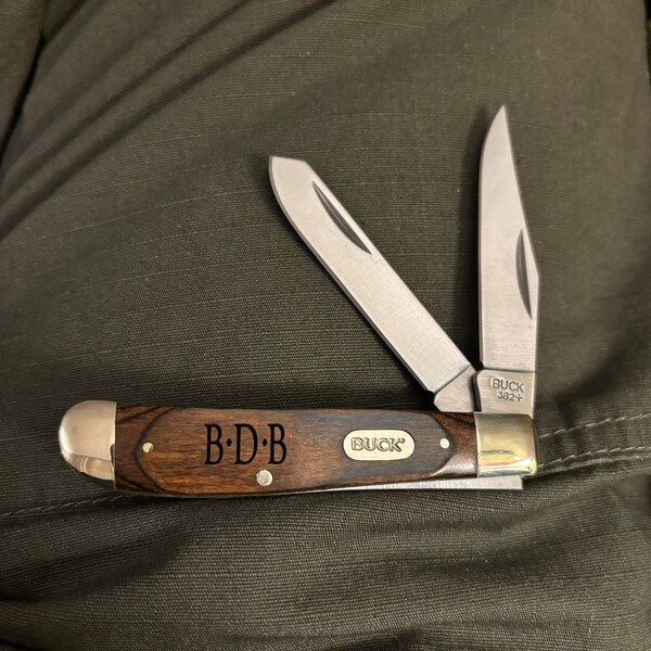 Custom Engraved | BUCK Solo | Bushcraft Gear | Camping Gear | Hiking ...
