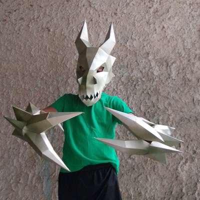 Crocodile Mask Alligator Mask DIY Paper Mask Printable - Etsy