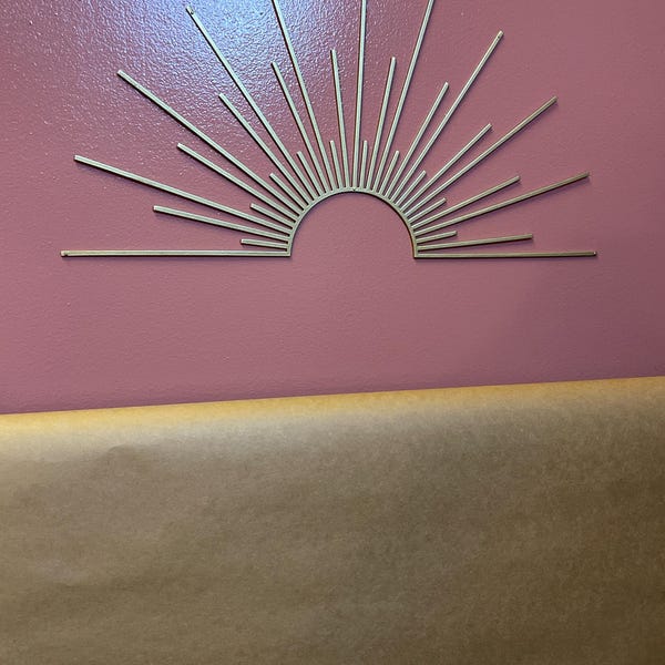 Sun Metal Wall Decor, Sun, Sun Art, Sun Decor, Sunrise, Sunrise Art ...