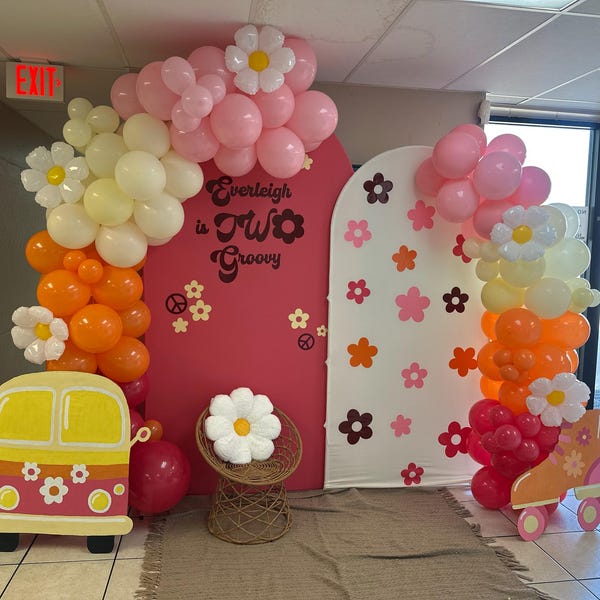 Cutie Pie is on the Way DIY Balloon Arch Garland Kit | Muted Boho Beige ...