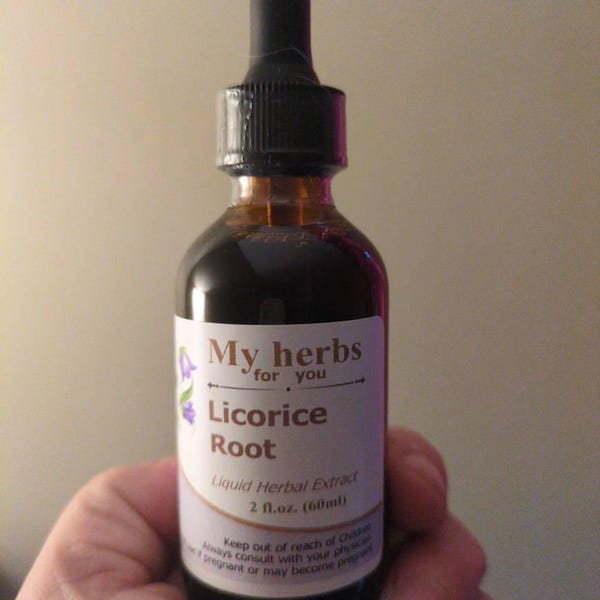 Licorice Root Tincture (organic Dry Root) - Etsy