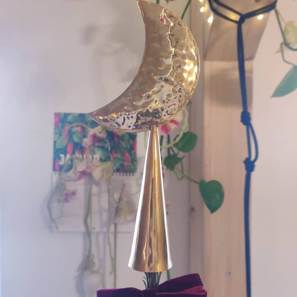 Moon Tree Topper - Etsy