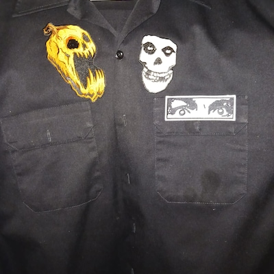 Embroidered Screaming Pumpkin Patch - Etsy