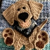 Crochet Pattern INSTANT PDF DOWNLOAD Chocolate Lab Dog Crochet Dog ...