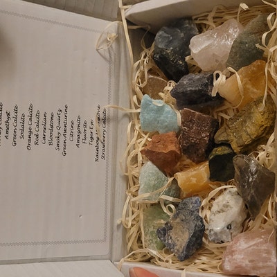 Happy 21st Birthday Crystal Kit Tumbled Stone Gemstone Crystal ...