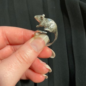 Sterling Silver Chimpanzee Ring Monkey Ring Silver Ring - Etsy