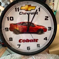 1965 Dodge Coronet Gold Rush Race Car Wall Clock, Vivid 8-color ...