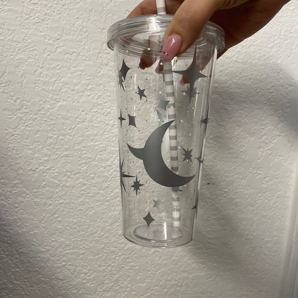 Moon and Stars. Files Prepared for Cricut. SVG Clip Art. Digital File ...