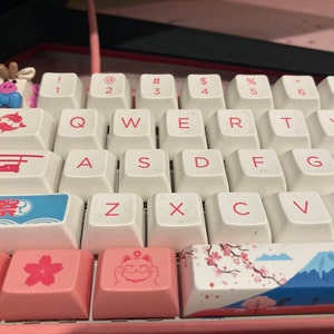 Studio Ghibli Soot Sprites Handmade Artisan Keycap Kawaii Keycaps Cute ...