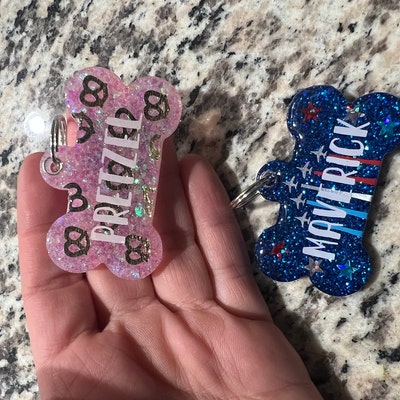 Waffle Pet Tag - Etsy