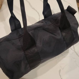 SMALL Canvas Duffle Bag Canvas Bag Gym Bag Sewing Pattern Shopping Bag ...