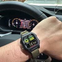 Casio Custom Hydro Mod Royale AE1200 Forest Royale 22mm Watch Black ...