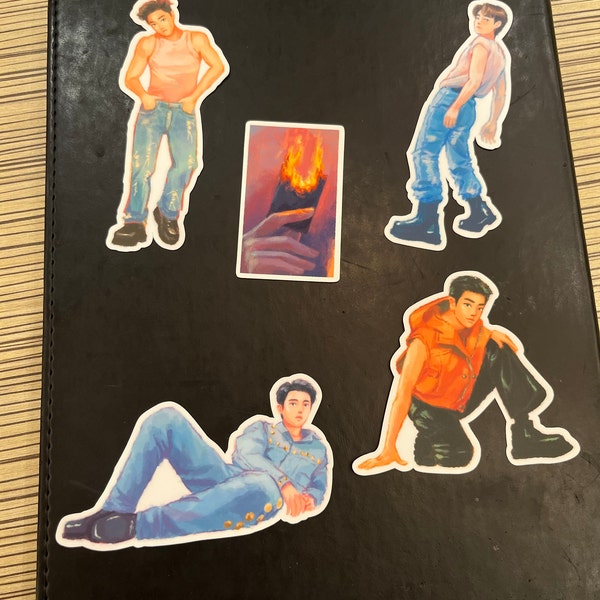 EXO Cream Soda Matte Stickers - EXIST Album - 8 Members - Etsy