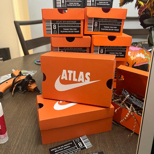 Shoe Box SVG, Shoe Box Template, Sneaker Box Template, Box SVG, Box ...