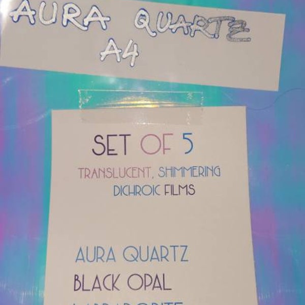 Dichroic GRAPE Mylar Sheet With Holographic, Iridescent Sheen Color ...