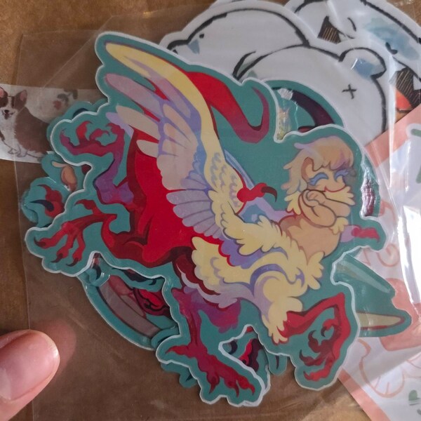 Chimera Falin Stickers | Dungeon Meshi - Etsy