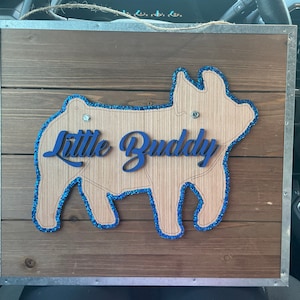 Show Rabbit Pen Sign Custom Rabbit Wood Livestock Show Sign - Etsy