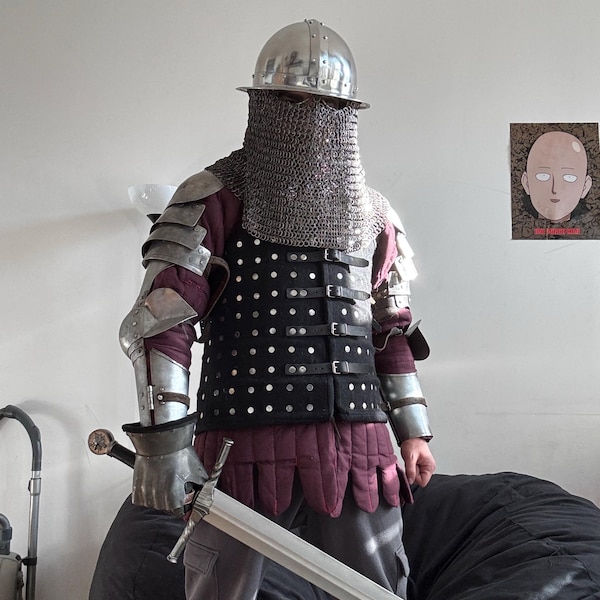 Steel Knee & Elbow Cops Set for Protection Armor for Sca/imcf/hmb/botn ...