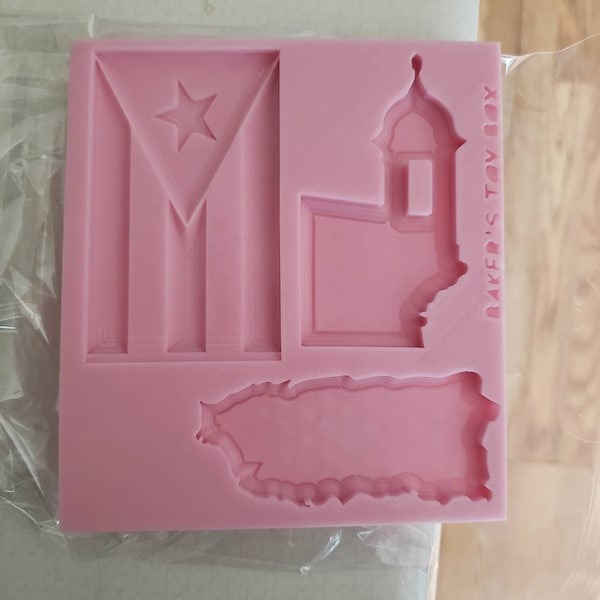 Seaweed Silicone Layering Mold - Under the Sea Mold - Silicone Mold ...