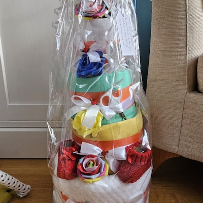 Baby Girl Hamper Basket, Luxury Baby Shower Gift, Baby Hamper, Baby ...