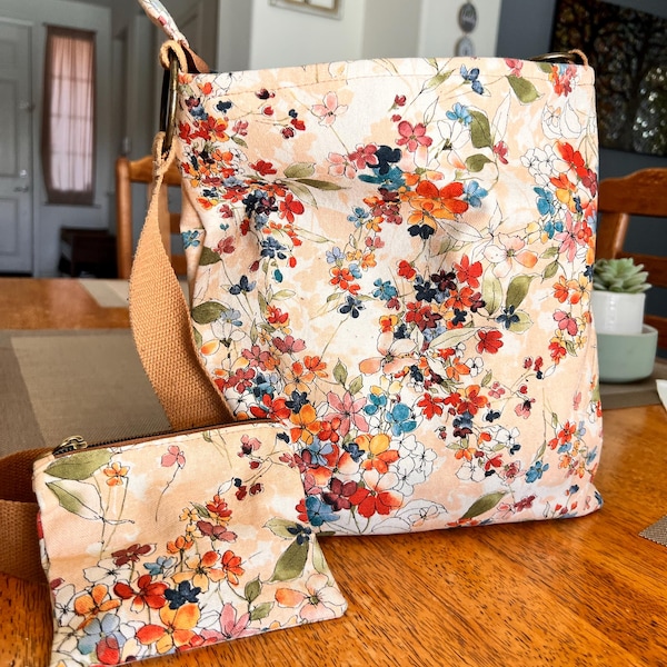 Linen Crossbody Bag, Linen Purse, Shoulder Bag, Washable Crossbody ...