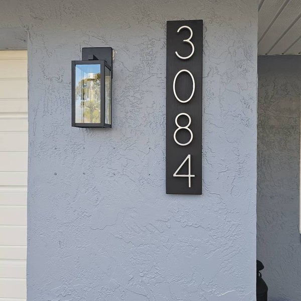Address Sign for House, Horizontal Address Plaque, New Home Sign, House ...