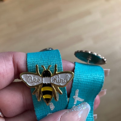 Rainbow Pin Badge - Etsy