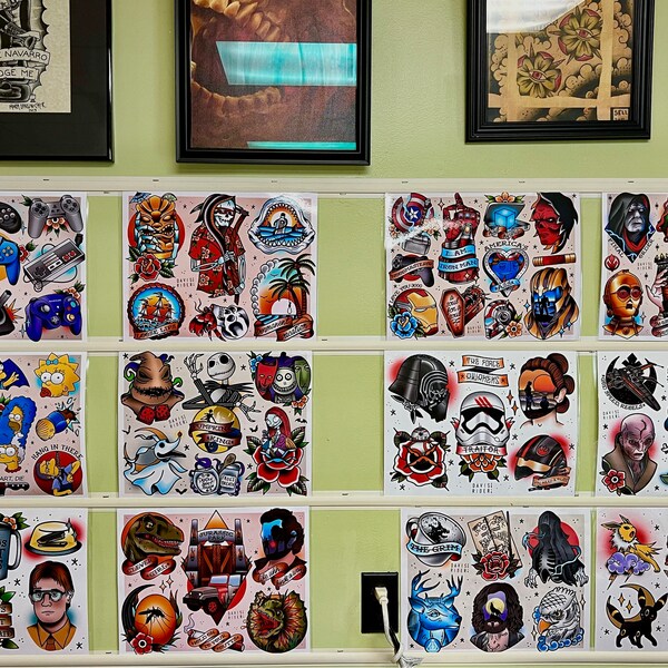 Nightmare Before Christmas Flash Sheet - Etsy