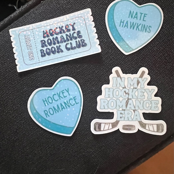 Hockey Romance Stickers, Holographic, Hockey Romance Era, Sports ...