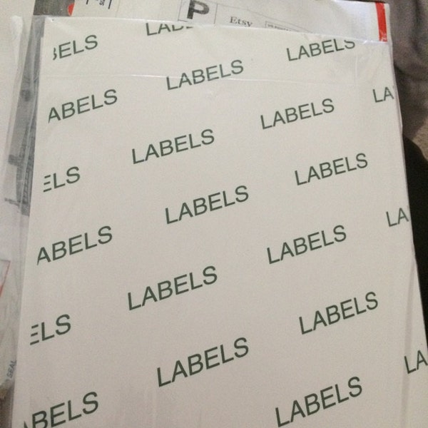 200 Shipping Labels 100 Sheets 5.5x8.5 Inch for Your Shop Fedex UPS ...