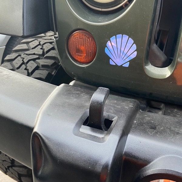 Seashell Decal, Seashells, Iridescent Shell Decal, Iridescent Seashell ...