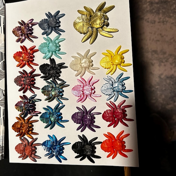 Articulated Crystal Fidget Spiders 2 Pack - Etsy