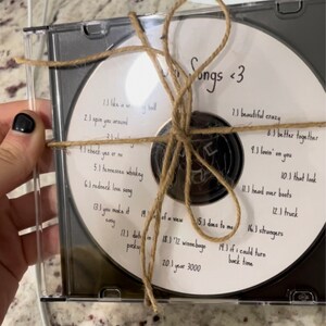 Custom Song Album Cover Wall Poster Minimalist Personalized - Etsy